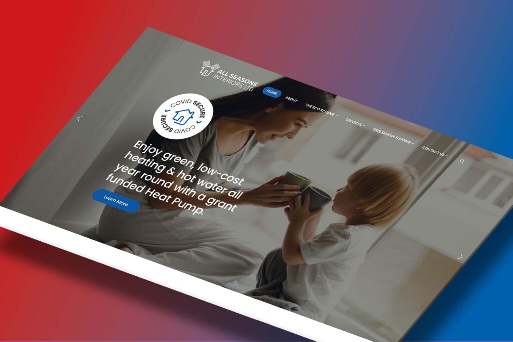 Website Design and Build for All Seasons Energy | Fenti Marketing