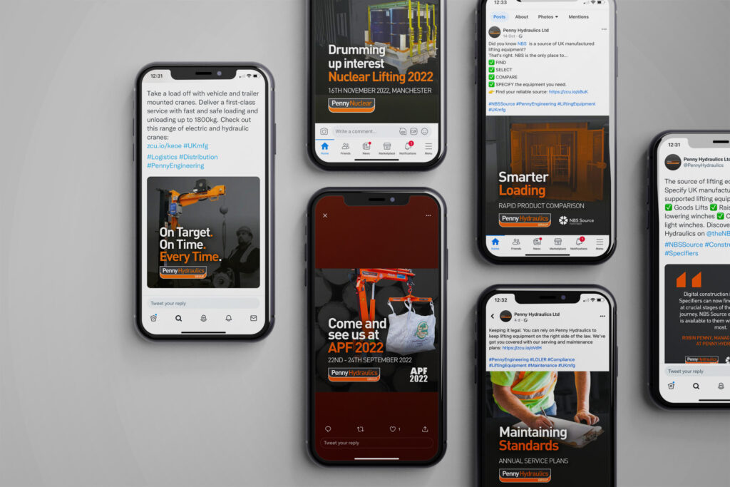 Penny Hydraulics Group Creative | Fenti Marketing