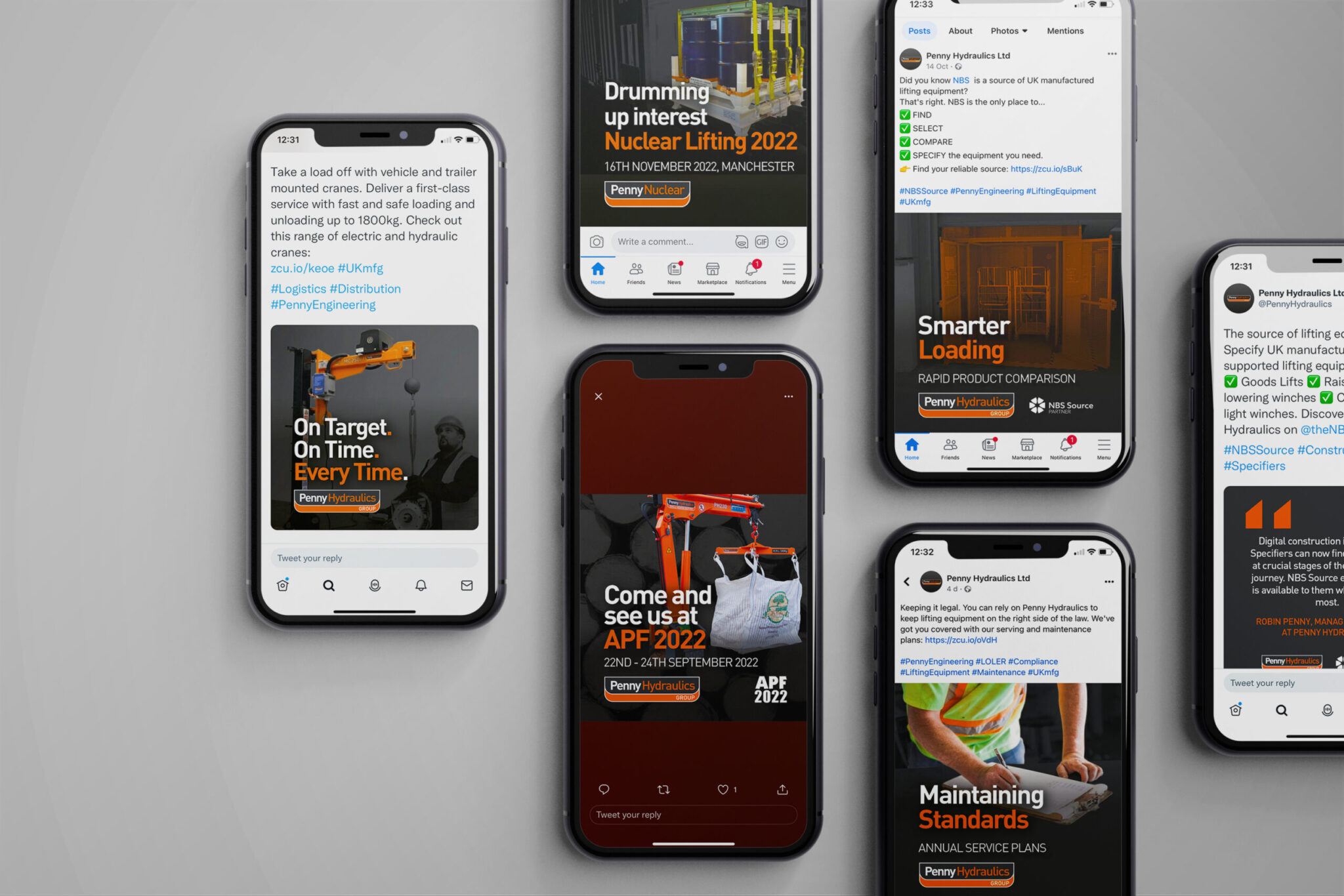 Penny Hydraulics Group Creative | Fenti Marketing